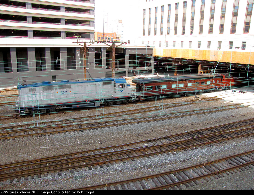 AMTK 527 and Pennsylvania 120